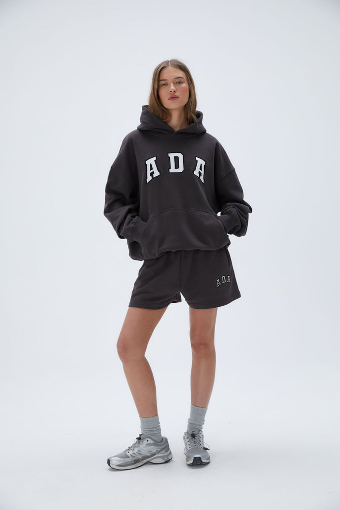 Women's Oversized 'ADA' Hoodie - Coffee Bean | Adanola