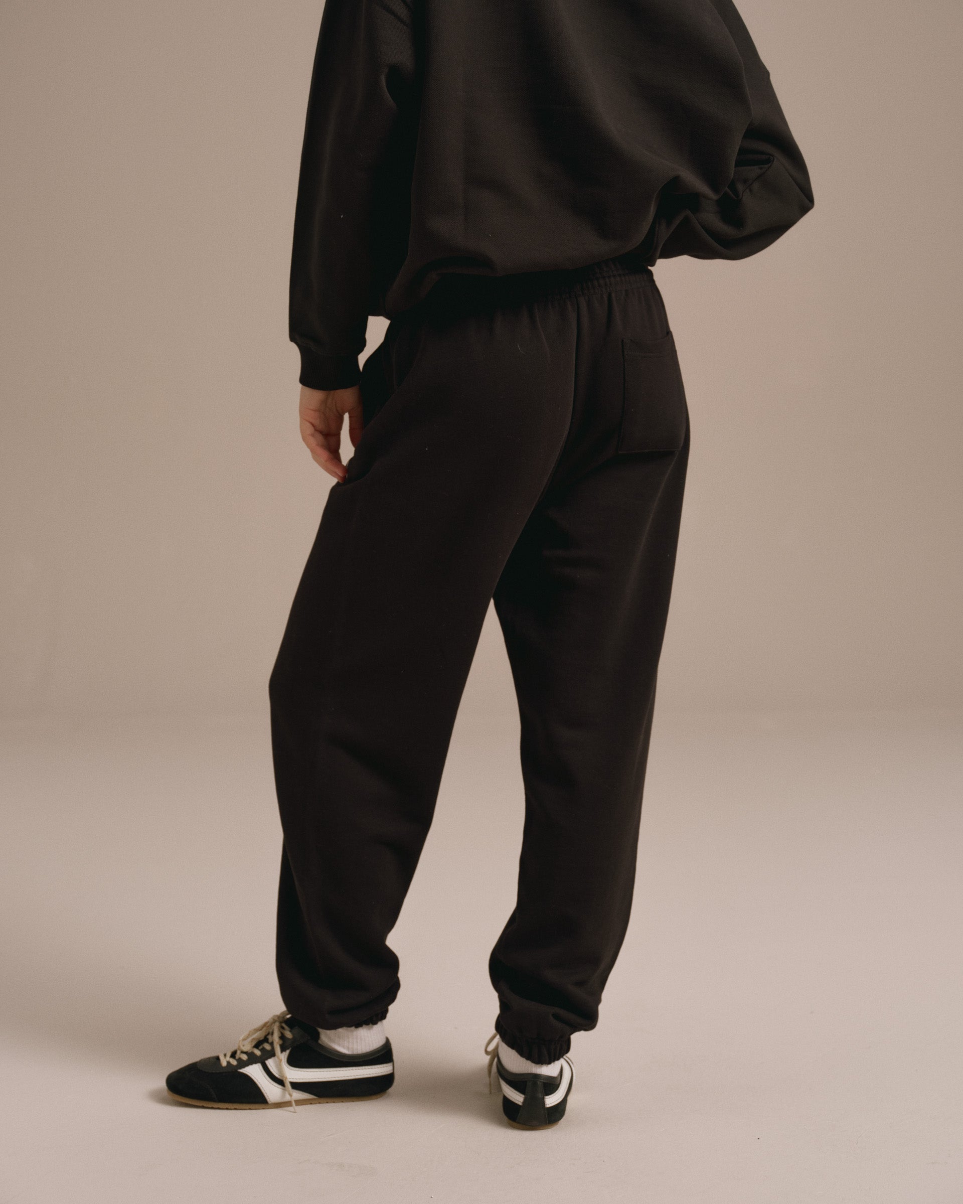 Women's Varsity Sweatpants - Black | Adanola – Adanola