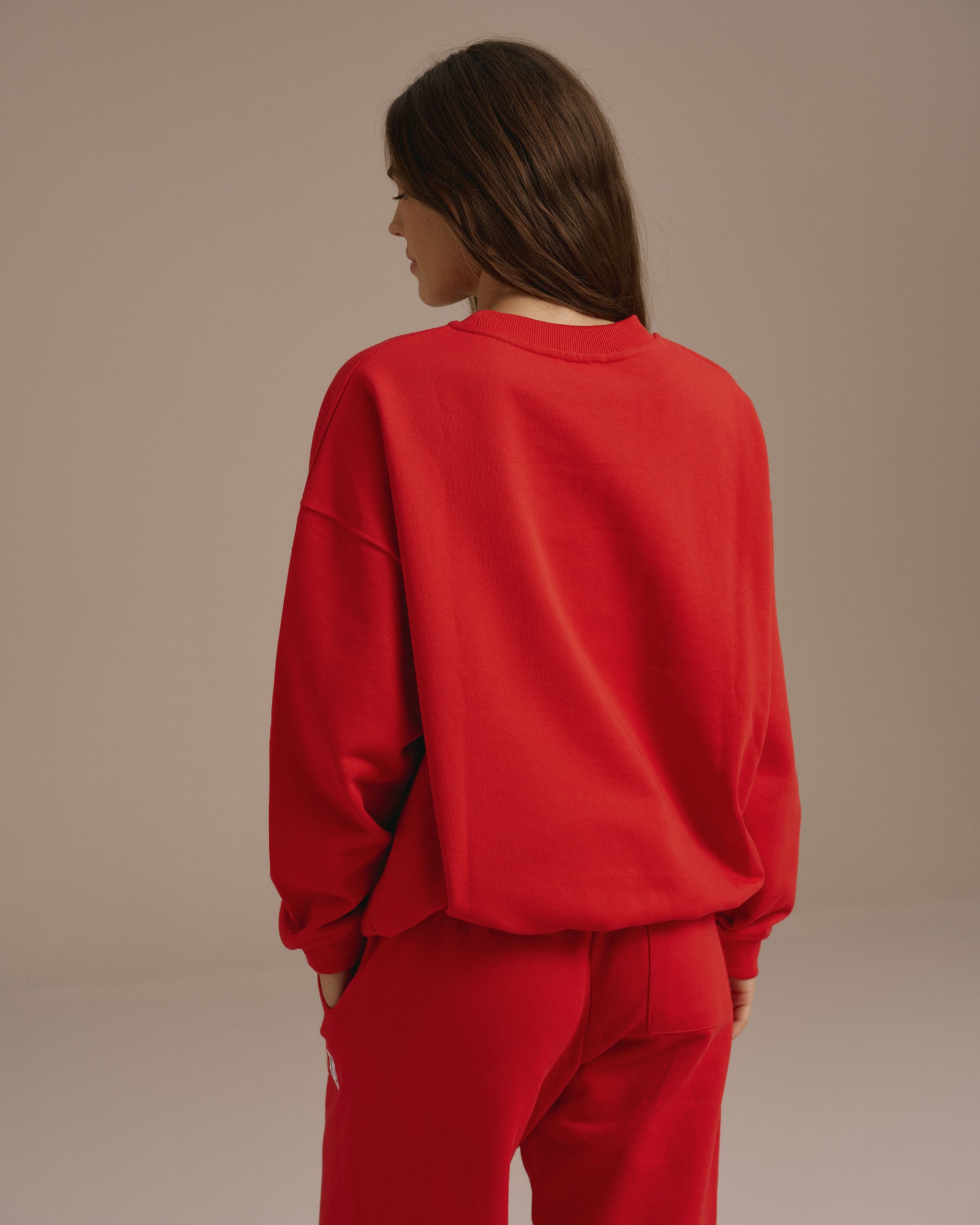 ADA Oversized Sweatshirt - Classic Red – Adanola