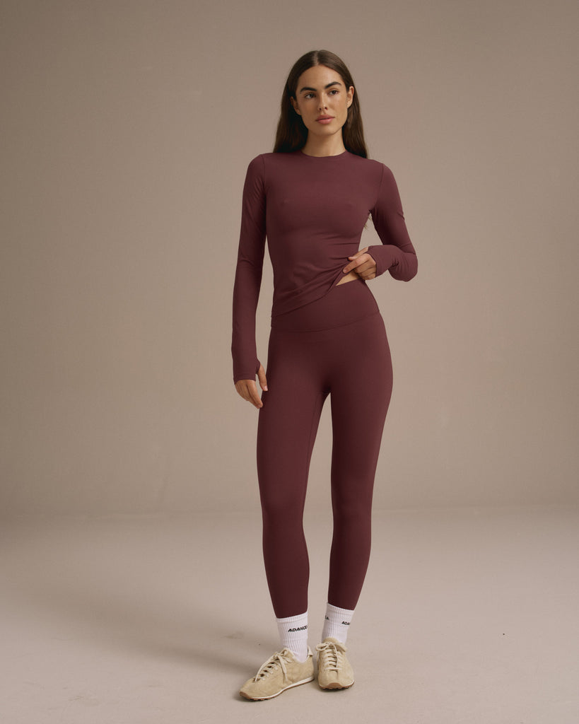 Women's Ultimate Leggings - Burgundy | Adanola