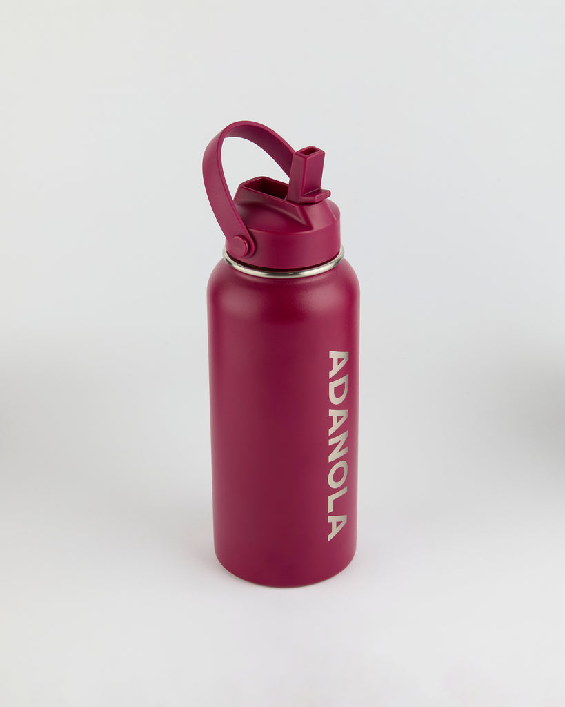 Adanola Water Bottle 950ml - Berry Red