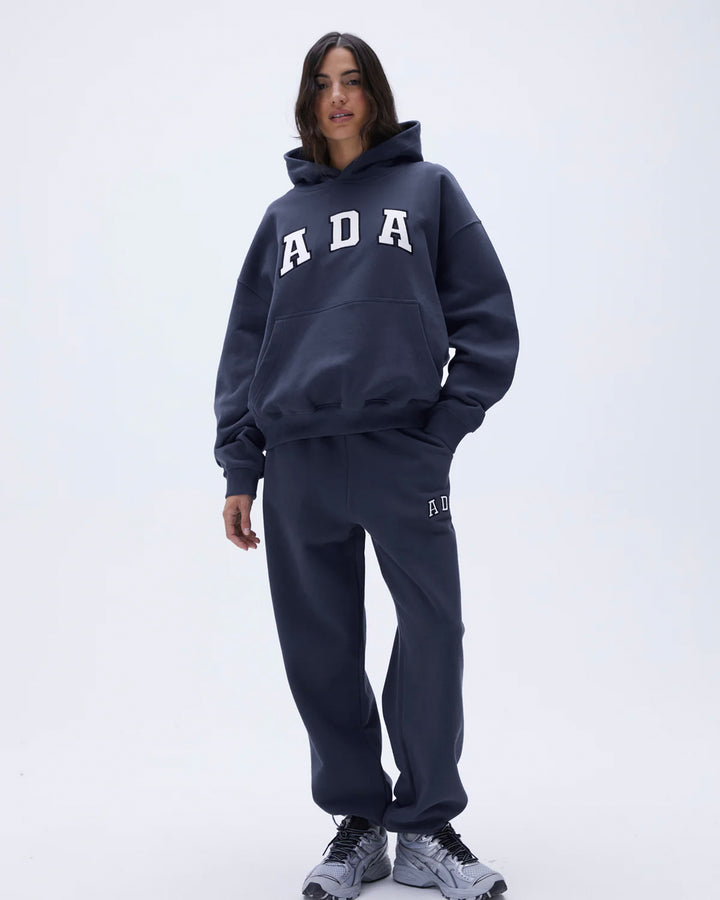 ADA Women's Oversized Blue Hoodie | Adanola